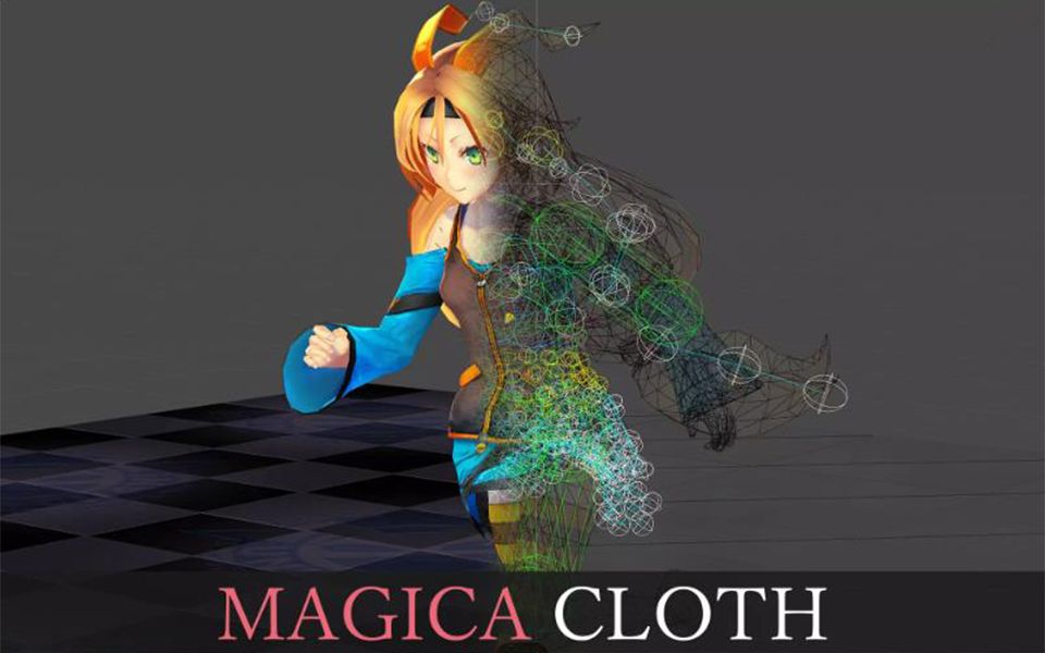 Magica Cloth 教程_哔哩哔哩_bilibili