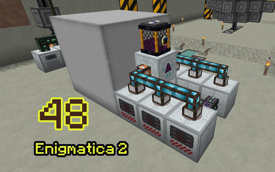 我的世界《谜一样的e2e多模组生存Ep48 加速UU生产》Minecraft 安逸菌解说_哔哩哔哩 (゜-゜)つロ 干杯~-bilibili