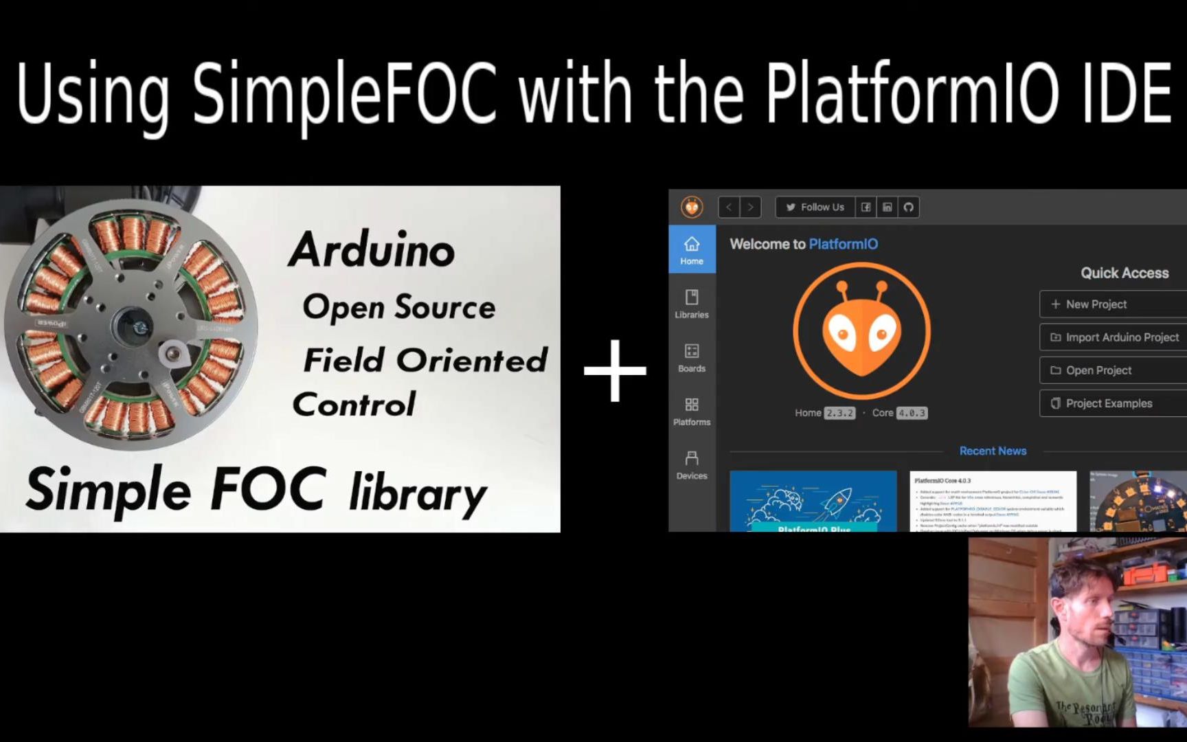 Simple FOC Library 视频教程 | 001_PlatformIO IDE和Simple FOC库入门_哔哩哔哩_bilibili