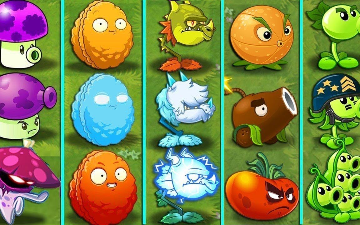 PvZ 2 Challenge - Plants Max Level use 1 - 哔哩哔哩