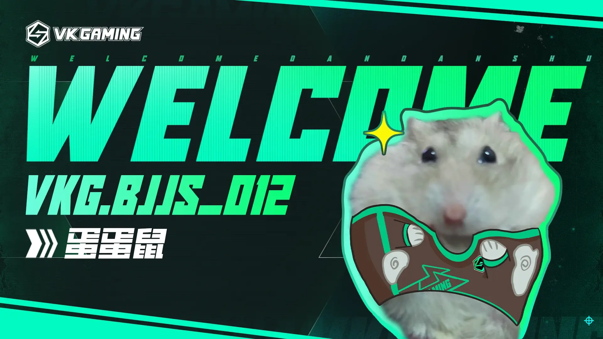 VKG新阵容全球首鸡！蛋蛋鼠第一视角_游戏热门视频