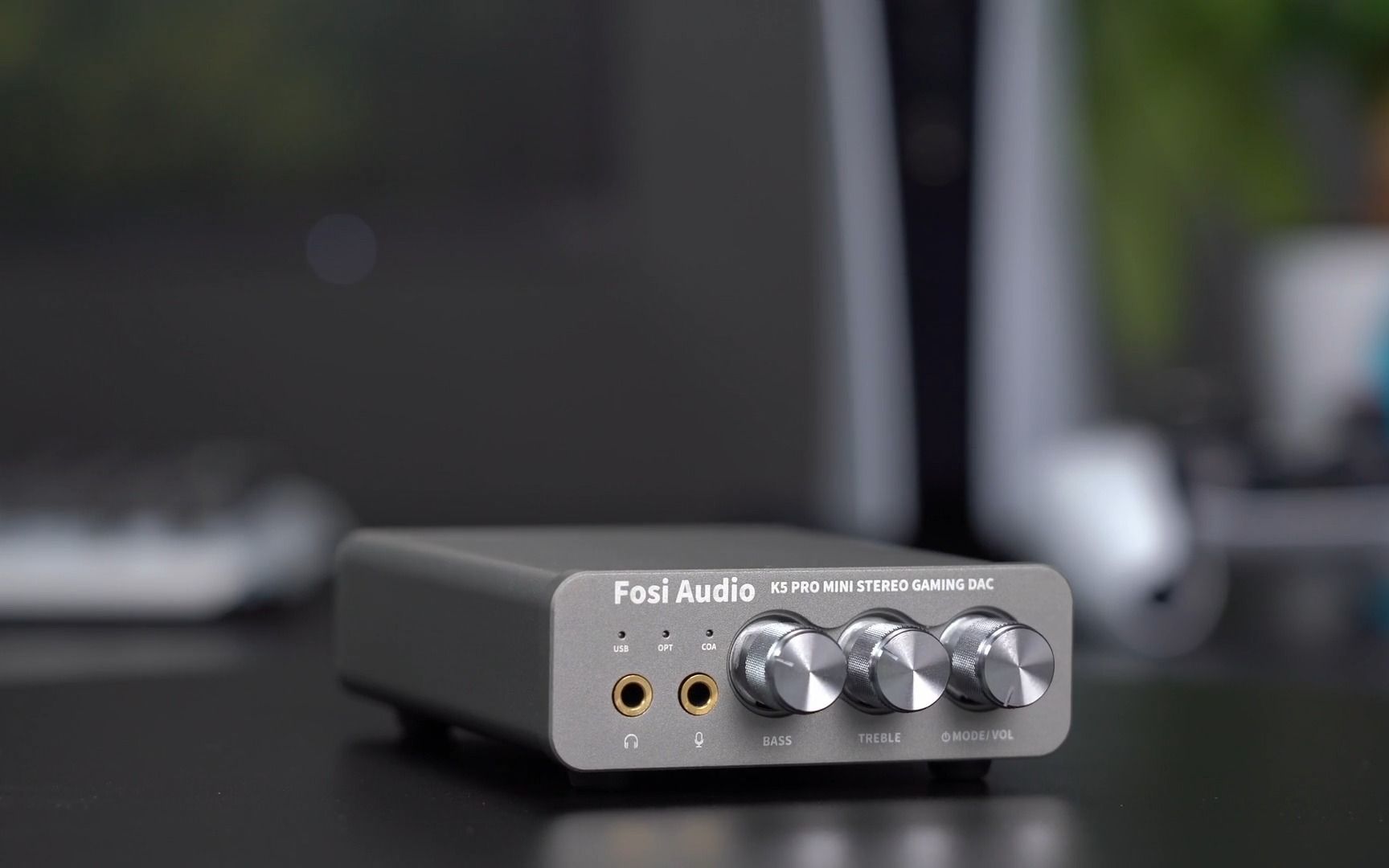 Fosi Audio SK01多功能桌面耳放、前级放大器及有源音箱音调上新