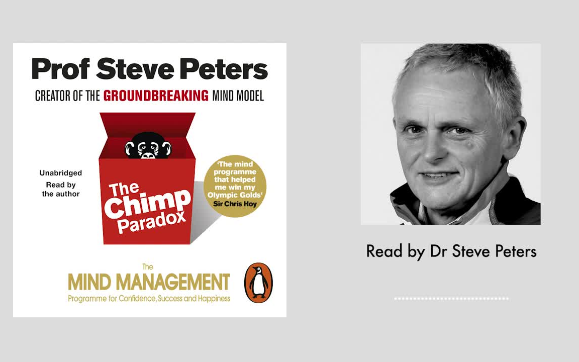 [Audiobook] The Chimp Paradox by Prof Steve Peters_哔哩哔哩_bilibili