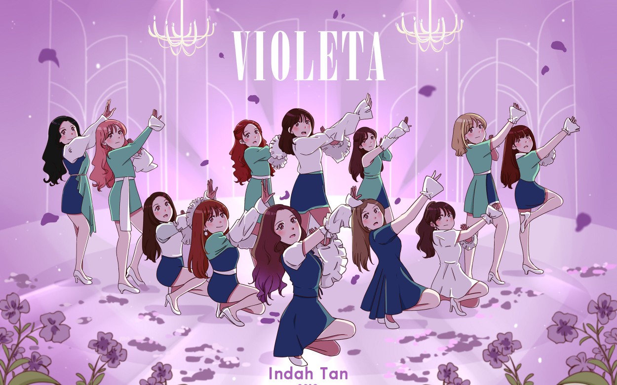 【IZONE】Violeta 打歌舞台高清合集_哔哩哔哩 (゜-゜)つロ 干杯~-bilibili