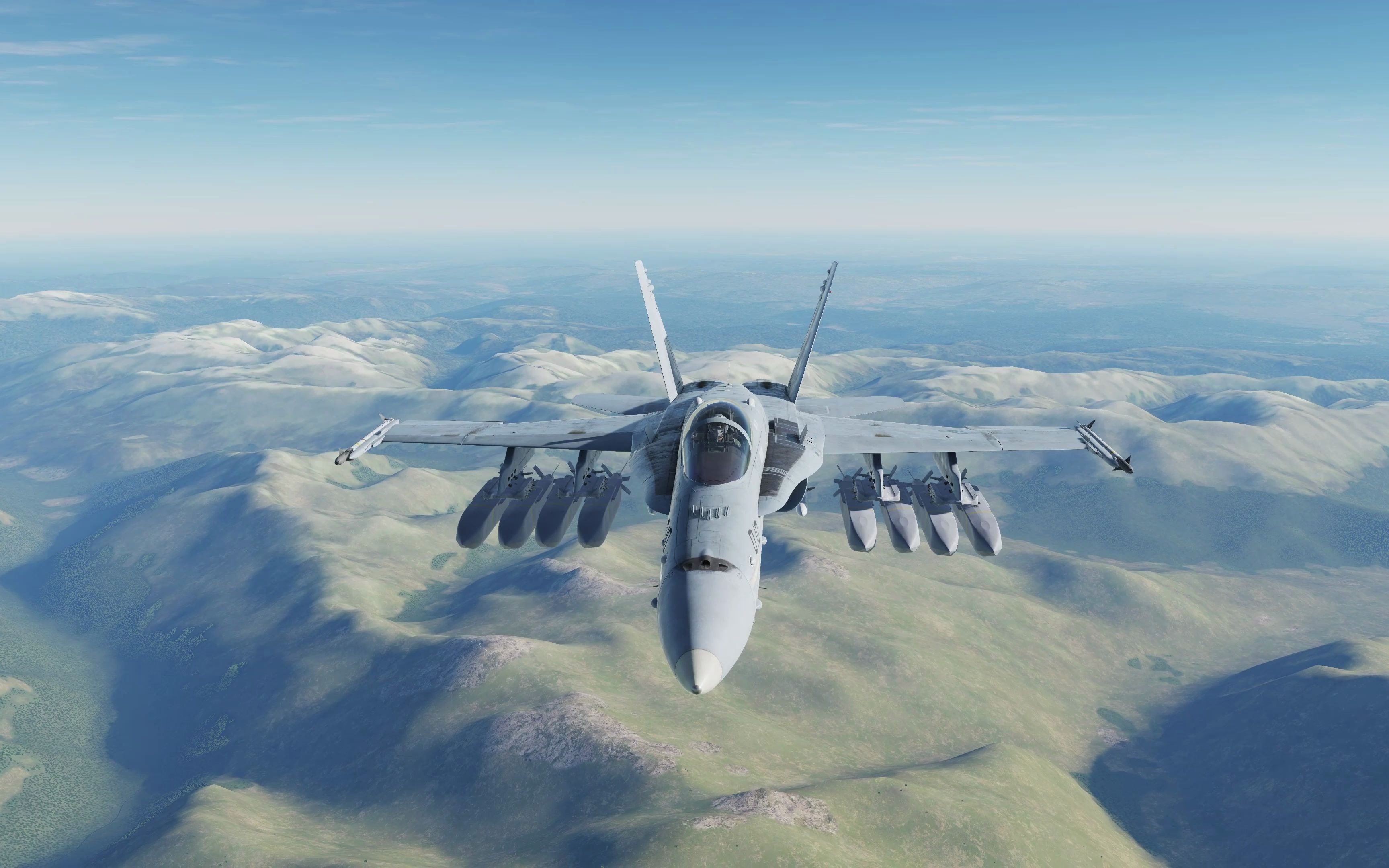 【DCS World】F/A-18C JSOW 多目标攻击_哔哩哔哩_bilibili