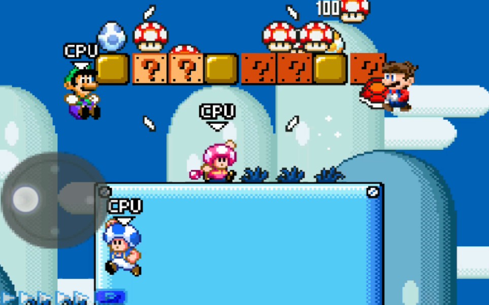 自制马里奥同人游戏制作（目前做到3-2）SMB1～SMW