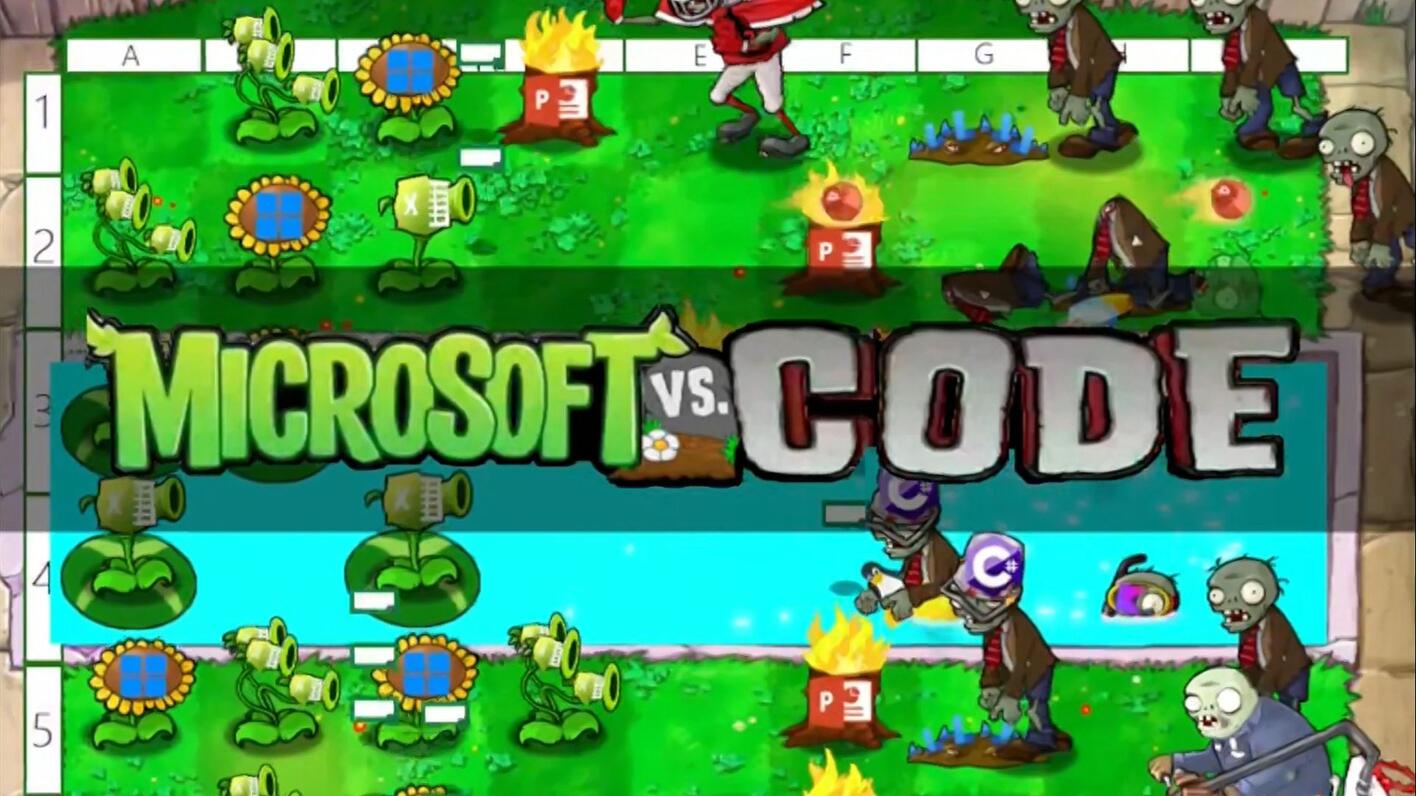 微软大战代码 正式版宣传片 Microsoft VS Code Offic... - 哔哩哔哩