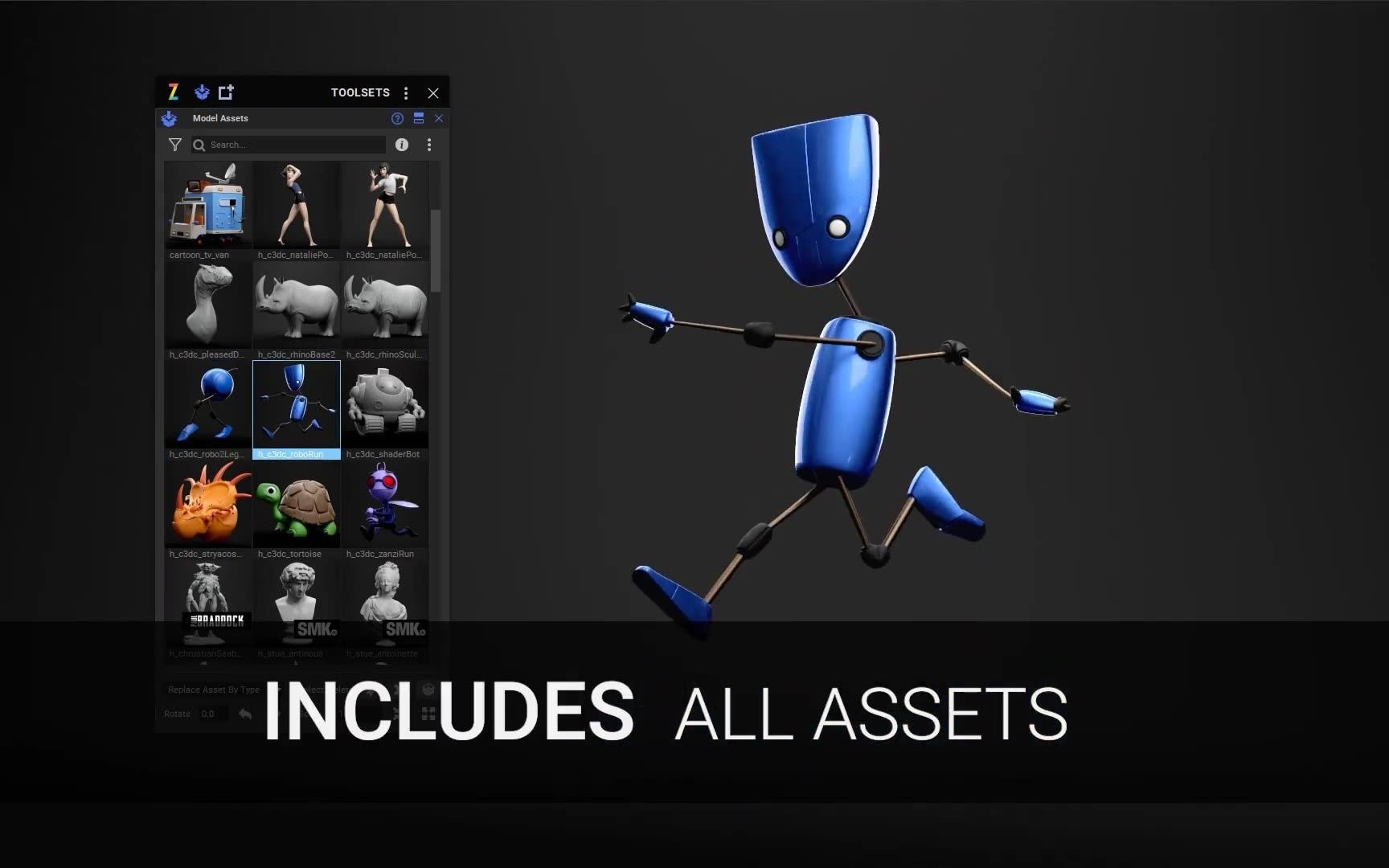 模型资源浏览器 - Zoo Tools Pro - Maya_哔哩哔哩_bilibili