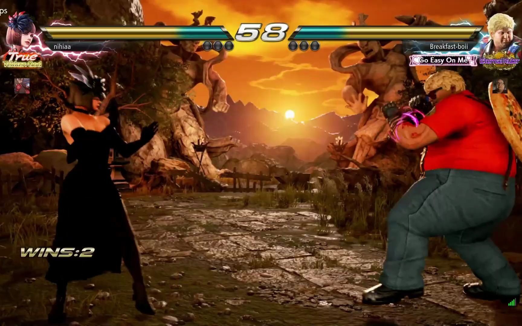 fat guy who likes high crush tekken 7 anna vs bob 102720_哔哩哔哩_bilibili