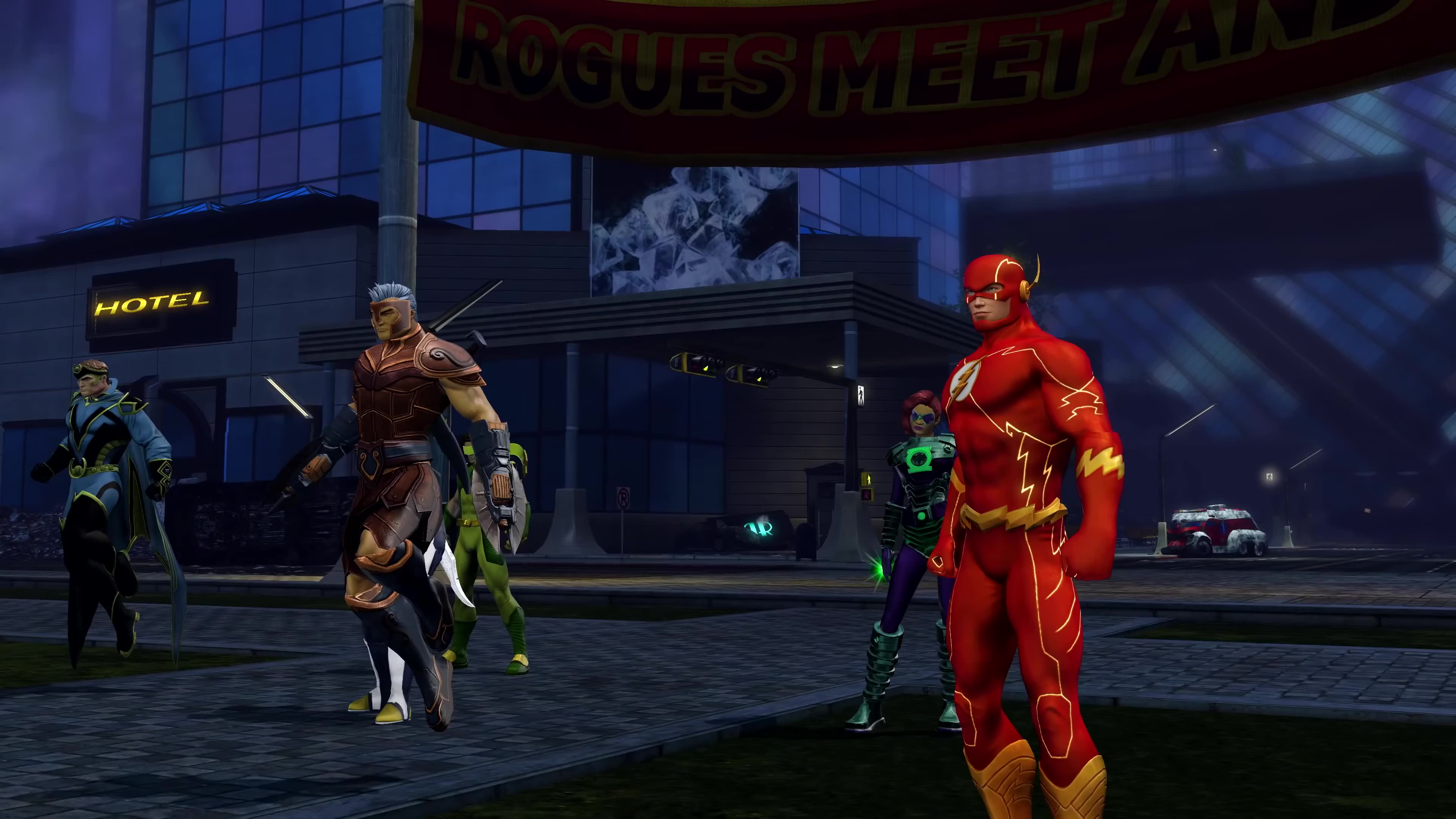 DC Universe Online: World of Flashpoint - Official Launch Trailer_哔哩哔哩 ...