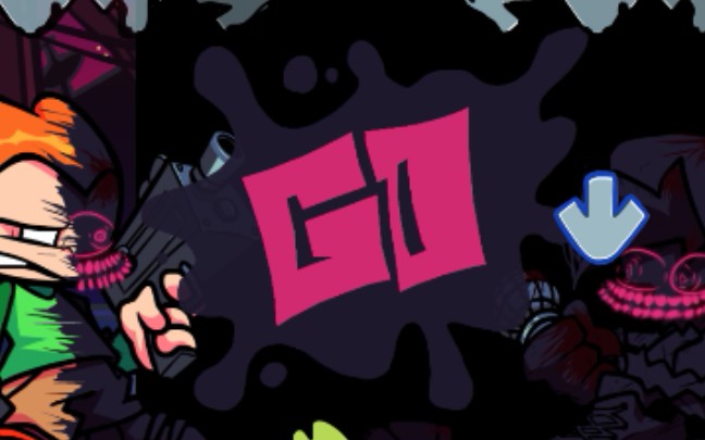 来自恶魔的邀请-fnf Corruption 黑暗碰撞 Pico vs evil bf Day1_哔哩哔哩_bilibili