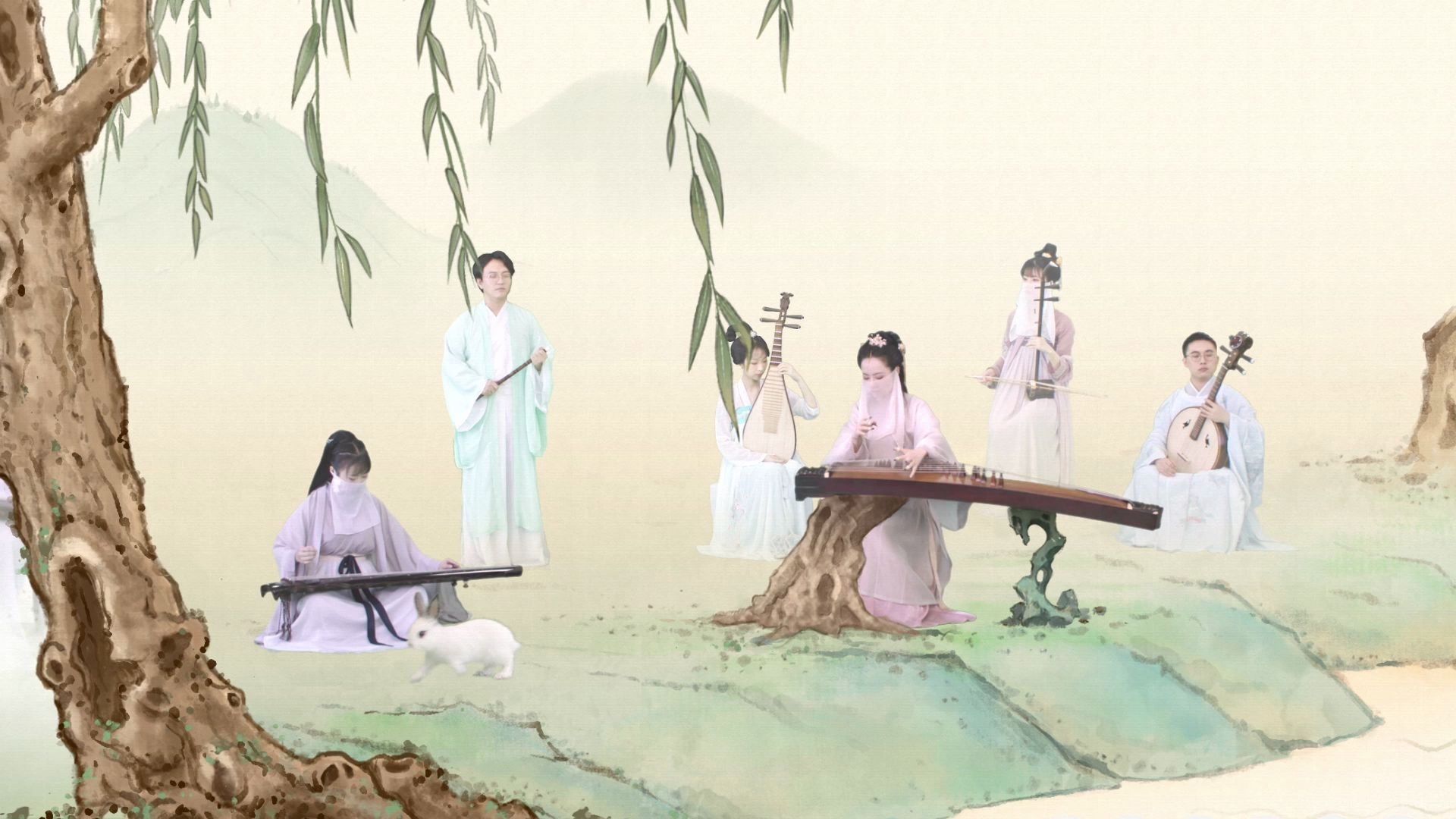 【民乐合奏】被封印的我们，被一滴仙水盘活了！-墨韵Moyun-墨韵Moyun-哔哩哔哩视频