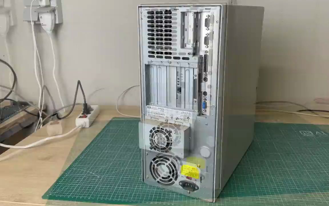 HP NetServer E45 first look_哔哩哔哩_bilibili