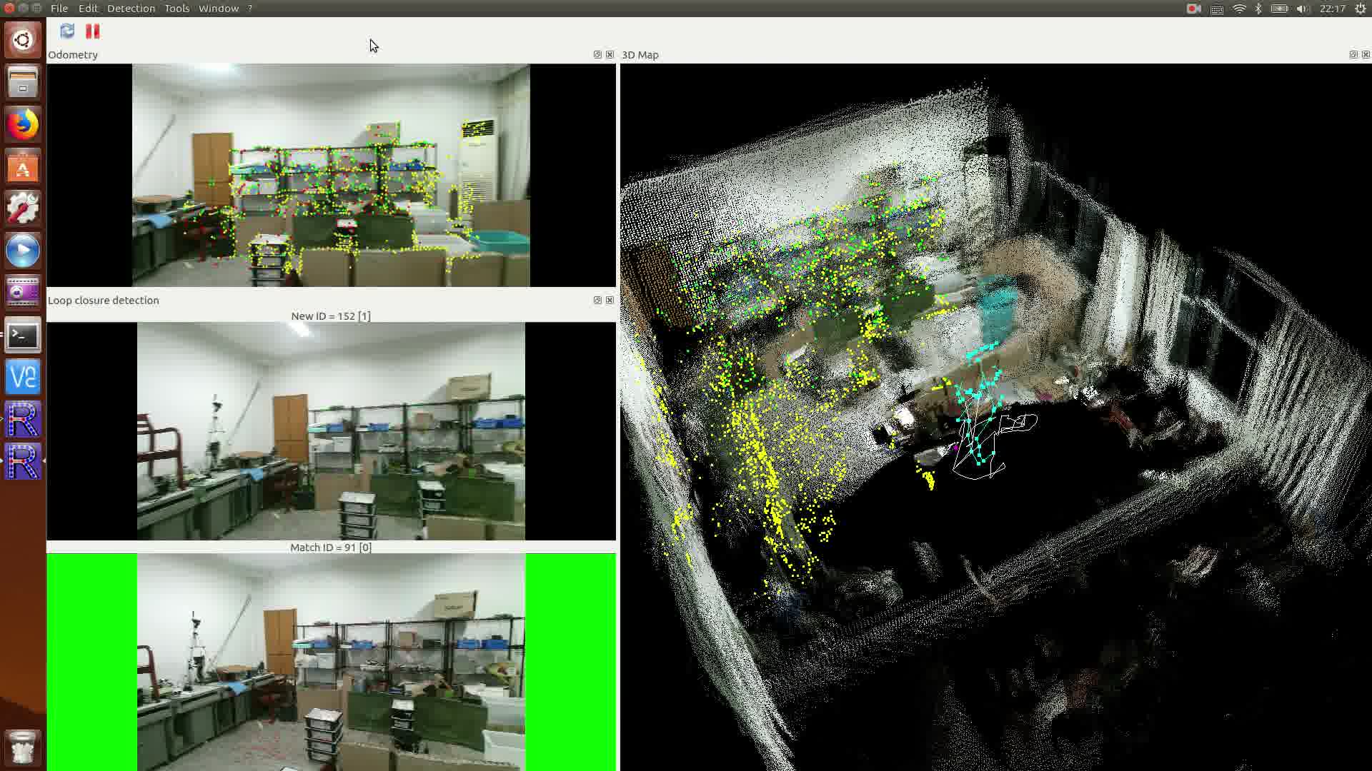 尝试使用Kinect-2.0复现Rtabmap实现室内场景三维稠密重建_哔哩哔哩_bilibili