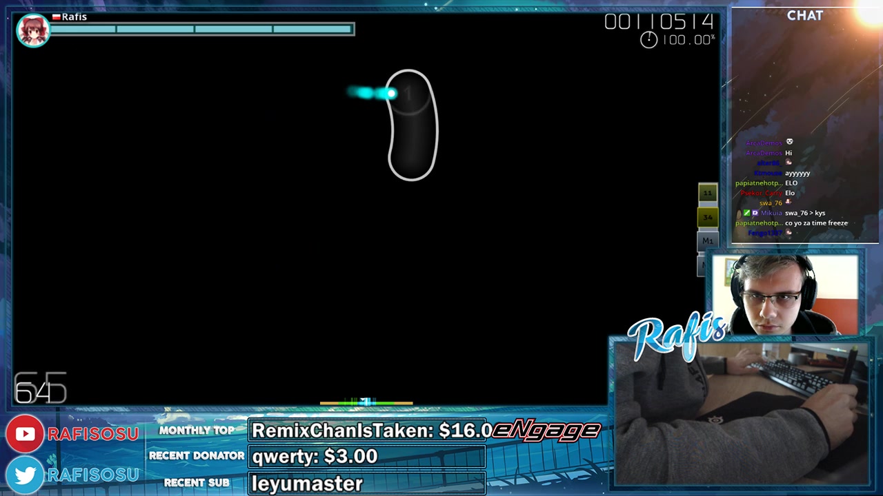 Osu! - Rafis Livestream [08.22.17]_哔哩哔哩_bilibili