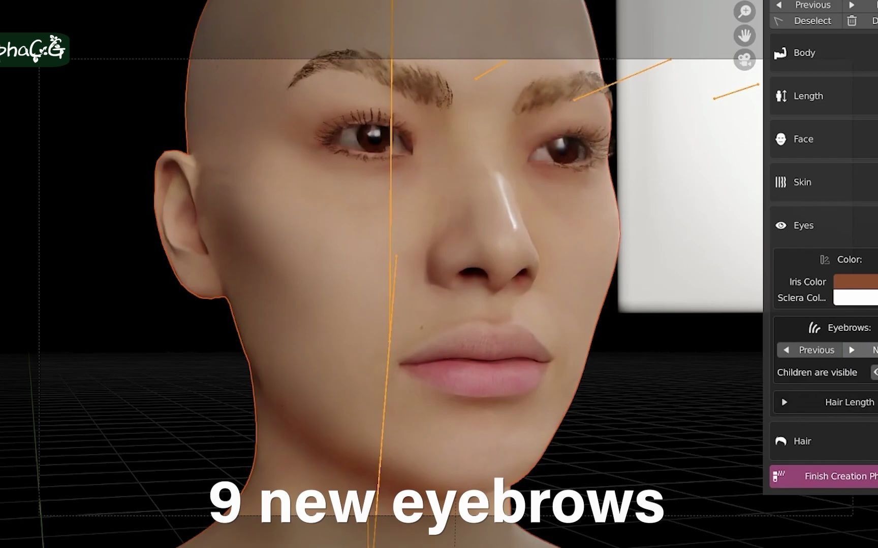 Blender插件 – 人物模型生成器 Human Generator V2.0_哔哩哔哩_bilibili