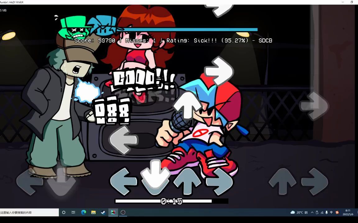 FNF超优质模组Hazy River Garcello和Garcello-周