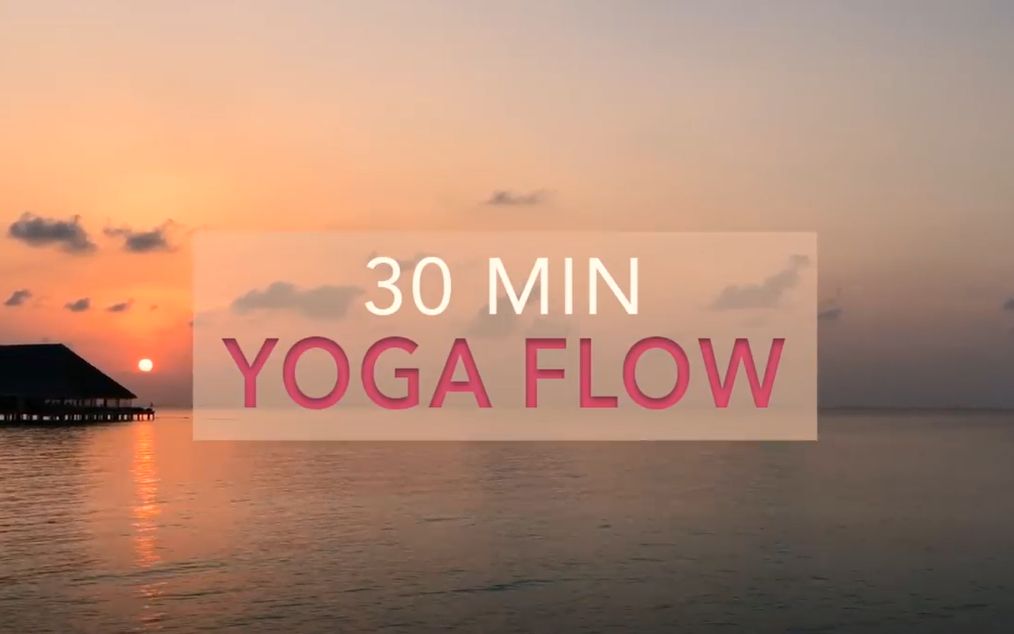 【Pamela Reif 】 帕梅拉30分钟瑜伽｜ 深度拉伸和力量练习｜减脂塑形_哔哩哔哩_bilibili