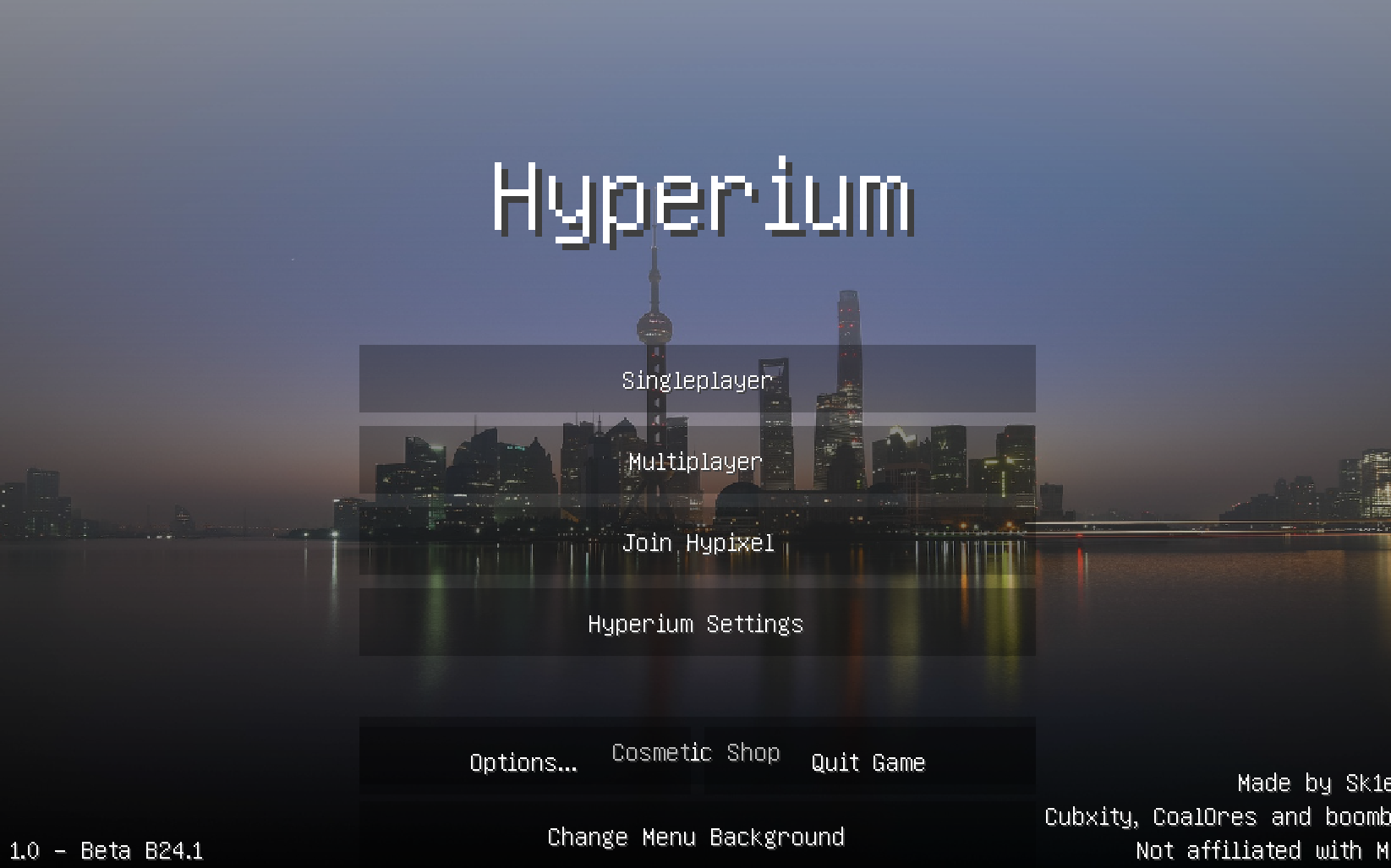 迟来的hyperium客户端安装教程_哔哩哔哩_bilibili