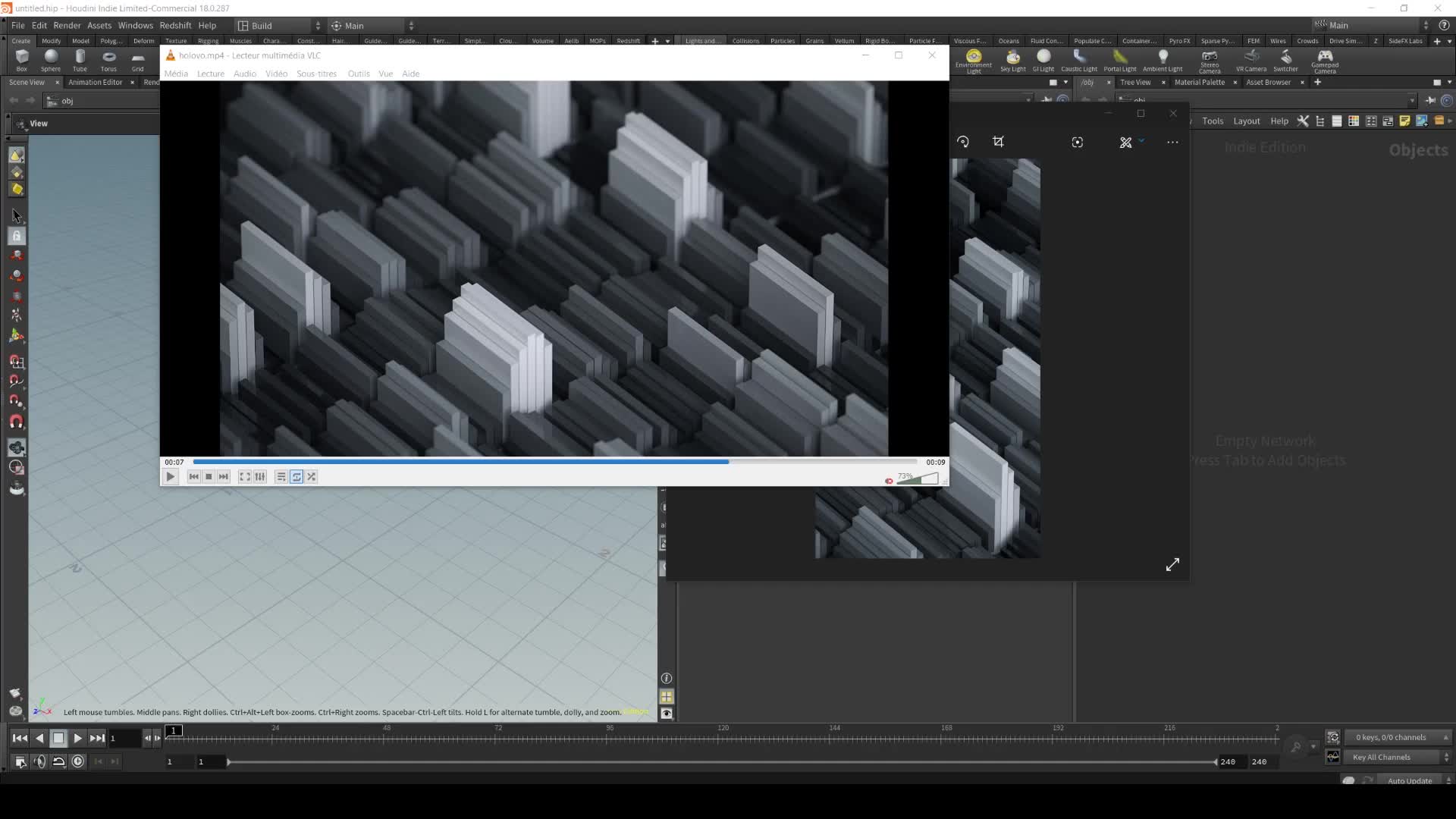 Houdini入门教程 - 漂亮的运动图形效果Mograph Effects_哔哩哔哩_bilibili