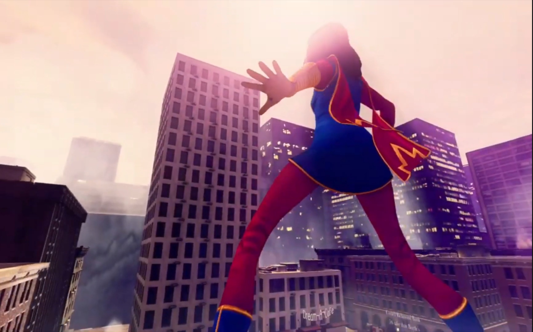 【MMD】giantess Ms. Marvel Test Run_哔哩哔哩_bilibili