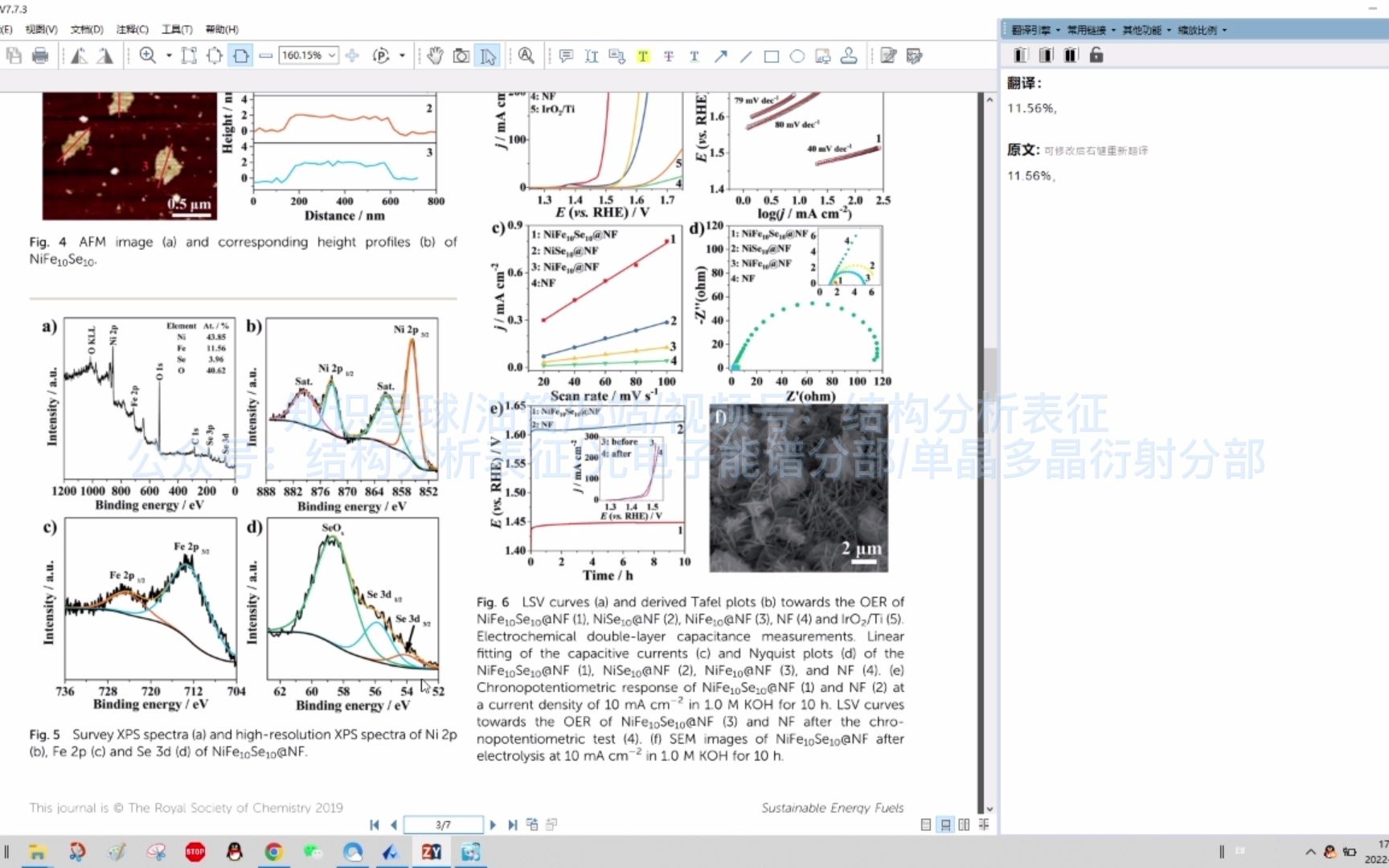 XPS光电子能谱拟合分峰(XPS PEAK)软件实例教程