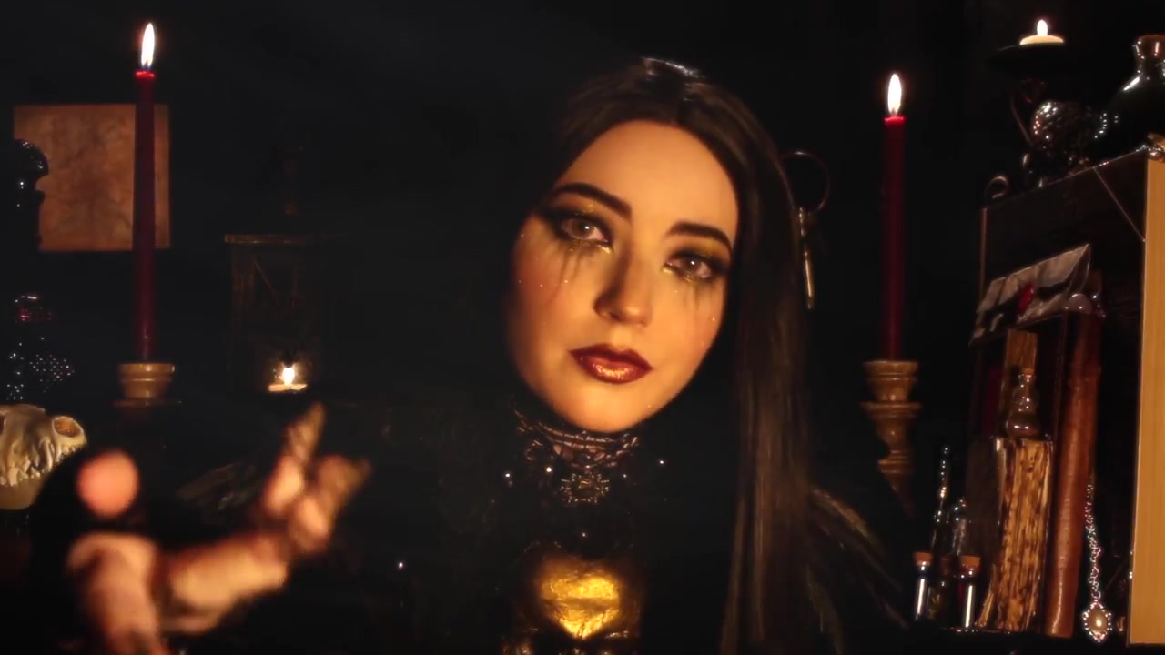 ASMR Nightshade Witch (Crackling Fire, Soft Spoken)_哔哩哔哩_bilibili