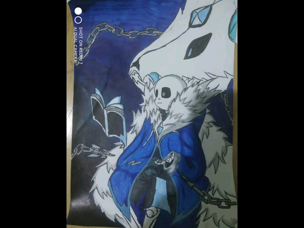 abyss sans 绘画_哔哩哔哩_bilibili