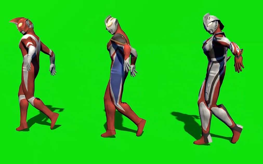 奥特曼绿幕素材特效视频 Ultraman green screen effects 0405_哔哩哔哩_bilibili