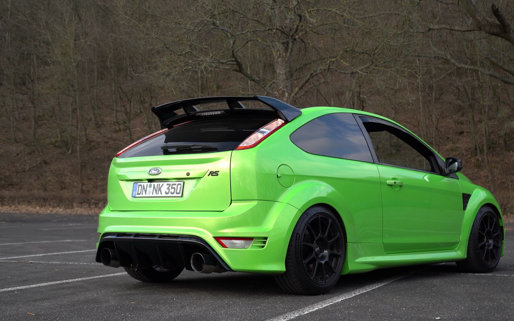 Ford Focus RS Mk2 - 5 Cylinder pure - 3.5 AMPhetamin Flap Exhaust_哔哩哔哩 ...