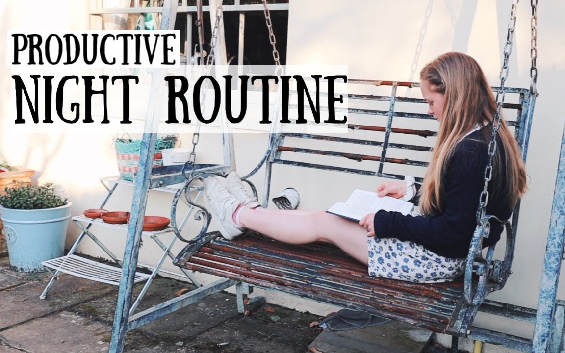 【Ruby Granger】封锁期间的高效晚间日常_哔哩哔哩_bilibili