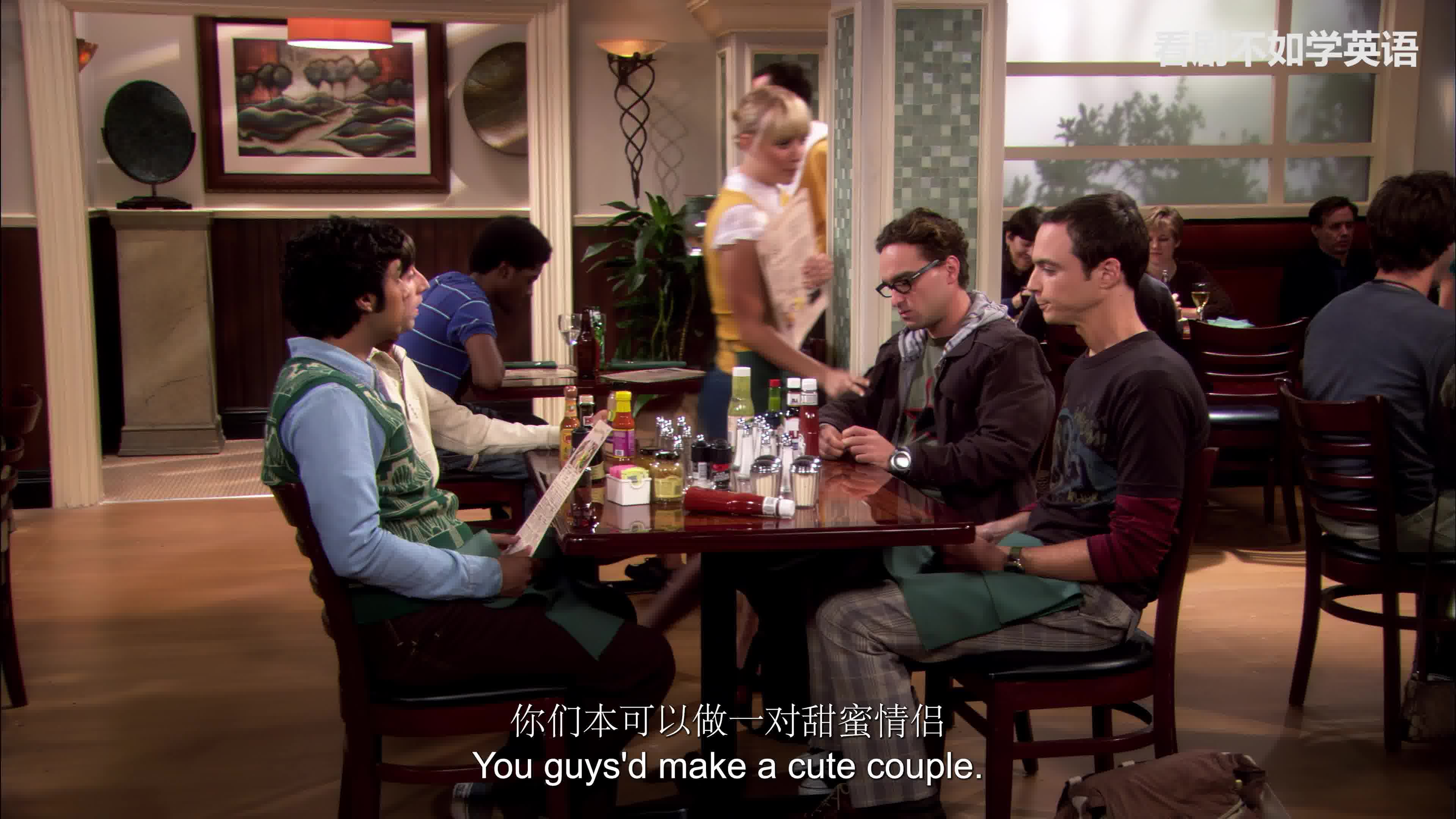 【TBBT】生活大爆炸S01E05 4K修复版-看剧不如学英语-看剧不如学英语-哔哩哔哩视频