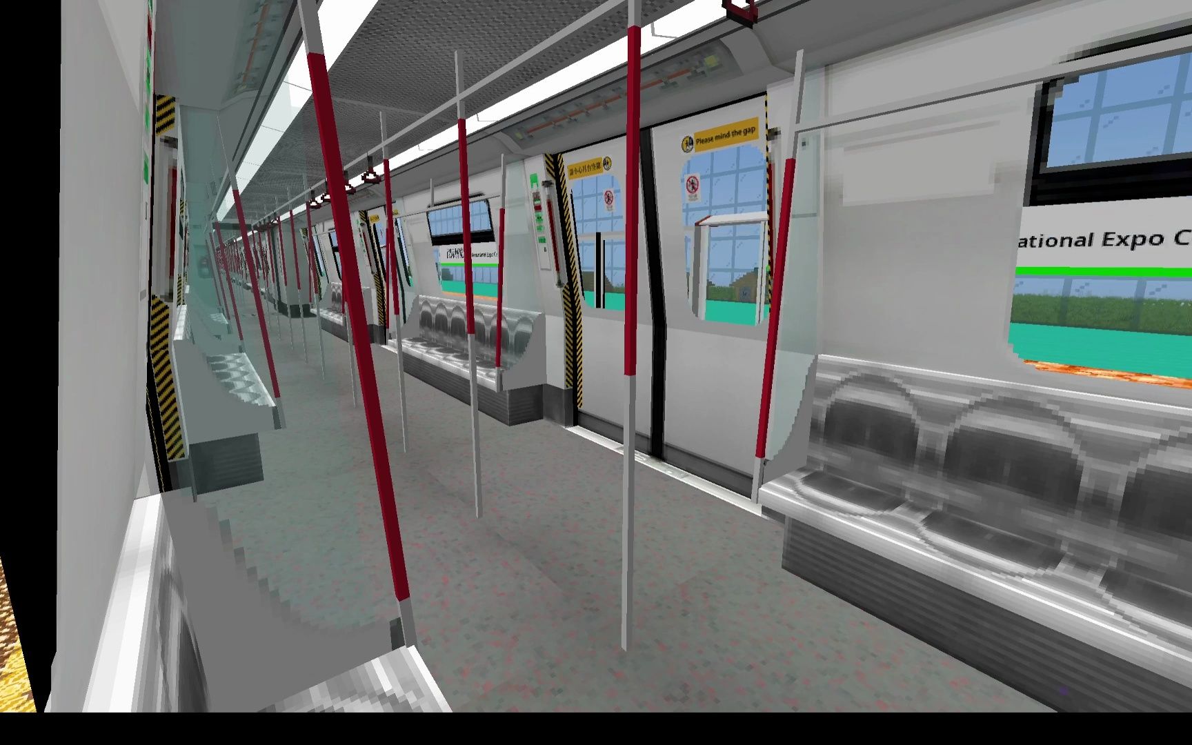 【我的世界铁路MTR】K-TrainCR200J涂装