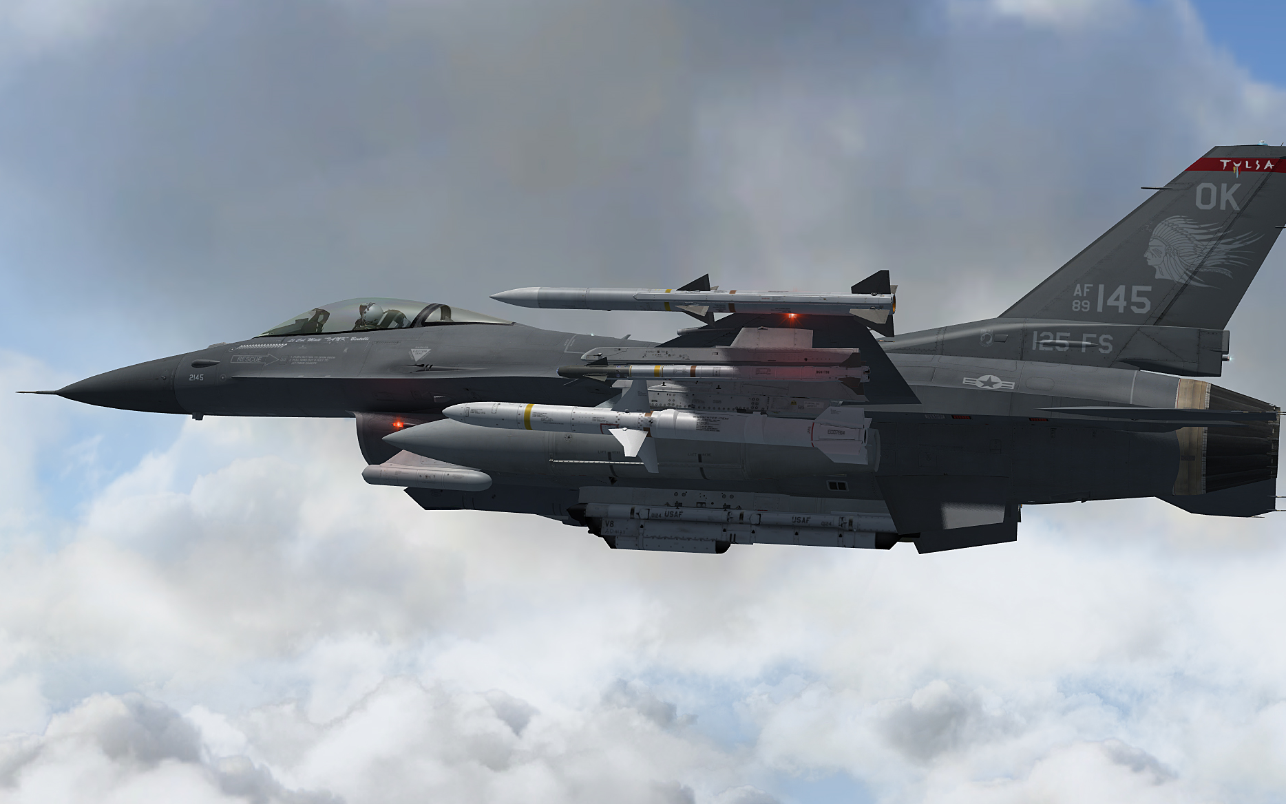 Falcon BMS4.33基础入门教程03—F-16座舱介绍_哔哩哔哩 (゜-゜)つロ 干杯~-bilibili