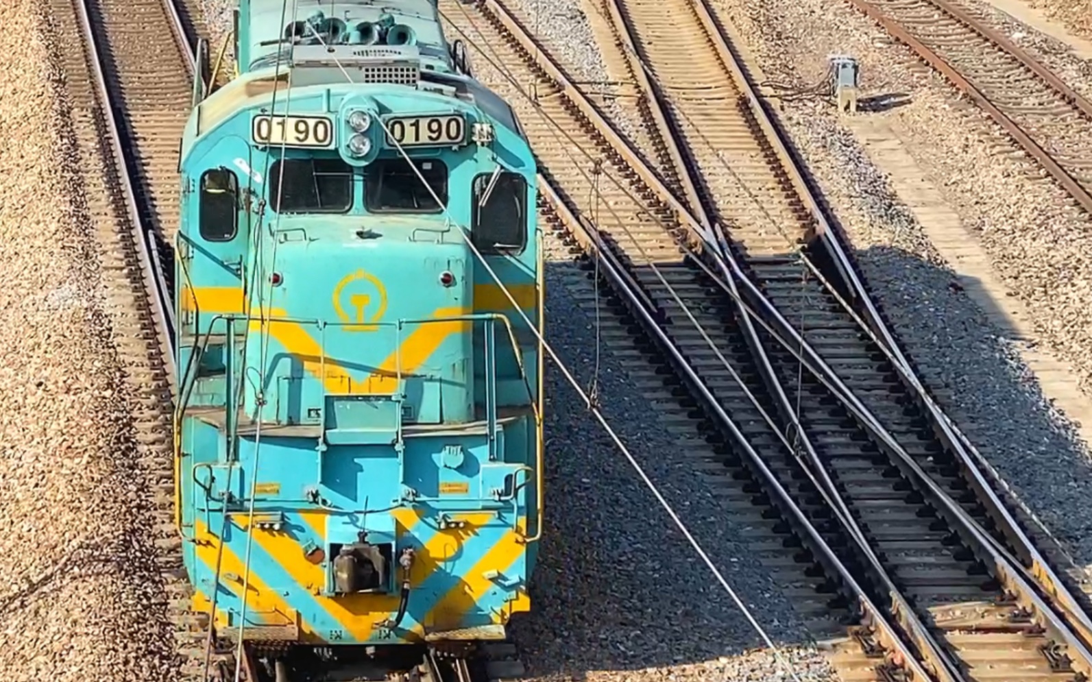 【林场站】ND5-190虚惊一场封条印记还在 作大桥机等挂车_哔哩哔哩_bilibili