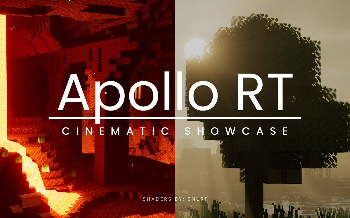Minecraft 2021的新光线追踪着色器-Apollo RT Cinematic Showcase - 视频下载 Video ...