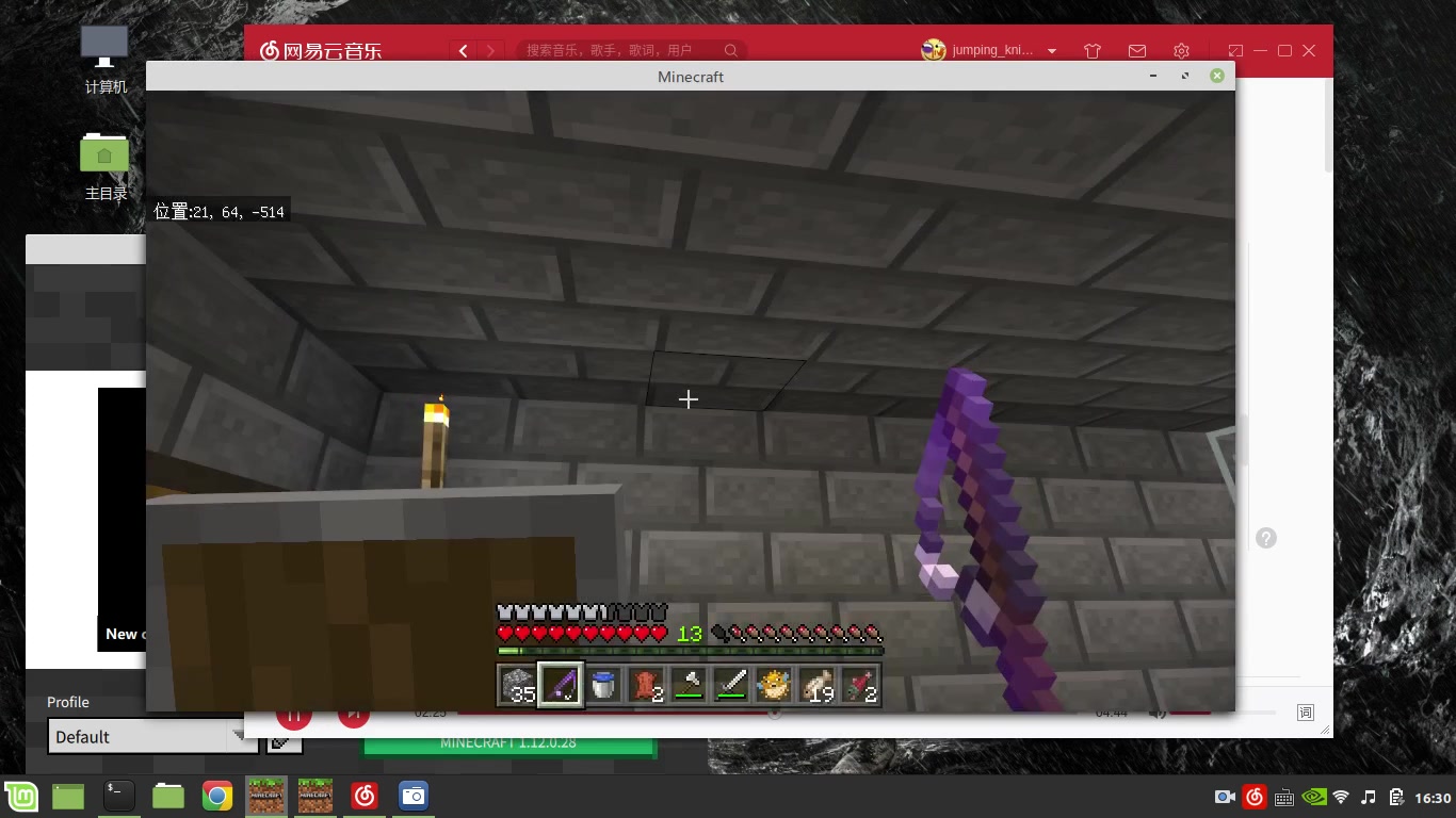 linux(mint linux基于ubuntu)玩我的世界基岩国际版Minecraft bedrock edition mcbe服务器_哔哩 ...