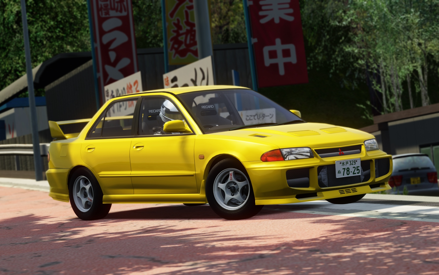 13神力科莎Assetto Corsa车辆MOD】三菱 evo EVOLUTION III_哔哩哔哩_bilibili