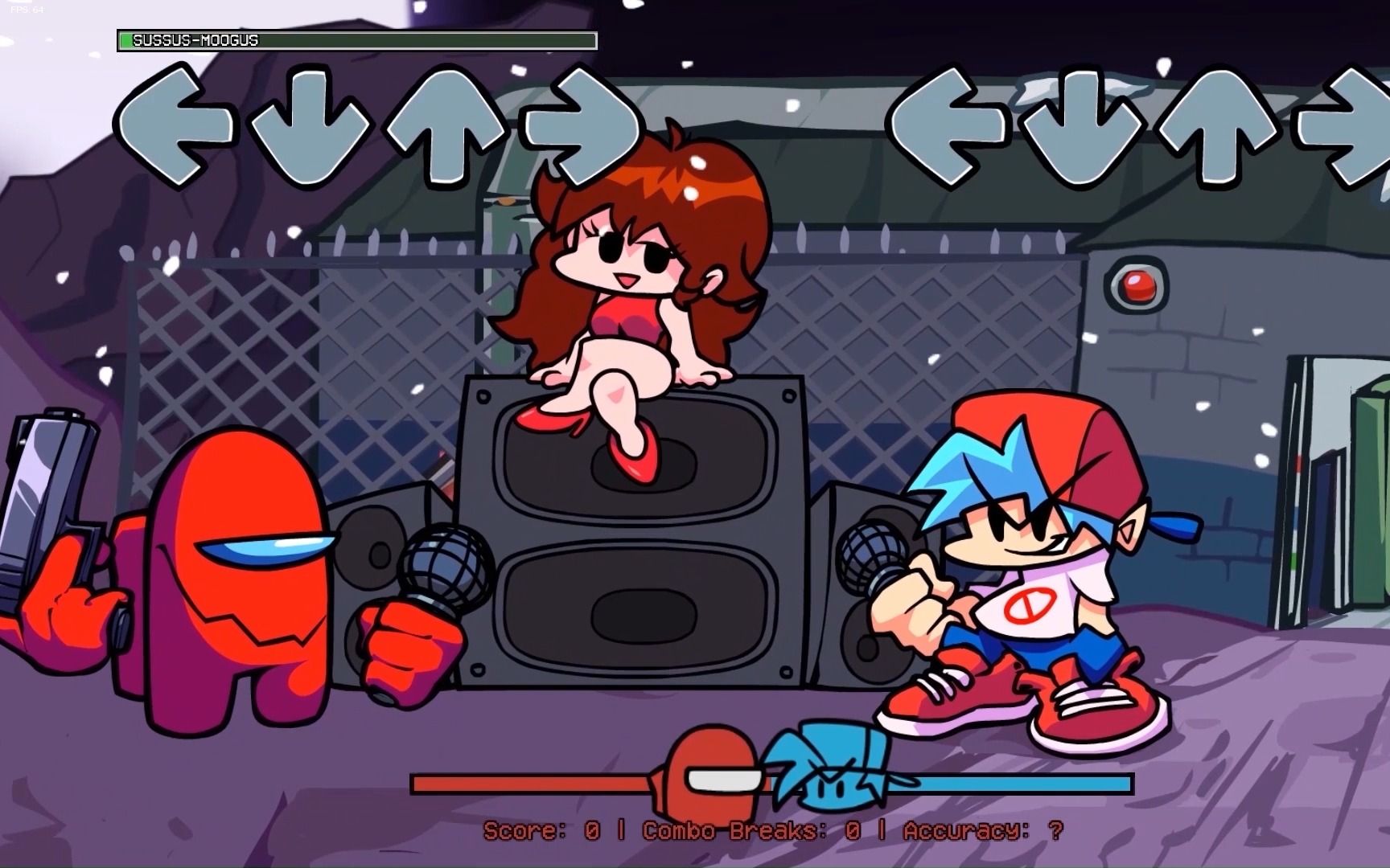 中文翻译/FNF超优质MOD VS Imposter V4 week1 - 哔哩哔哩