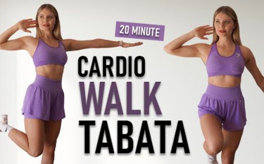 【Olivia Lawson】『紫衣ver.』20分钟TABATA燃脂走训... - 哔哩哔哩