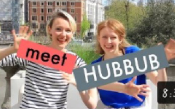 Kate Arnell英音vlog|遇见Hubbub|一场轻快的采访|词汇简单适宜影子跟读、听写训练-英音爱好者-英音爱好者-哔哩哔哩视频