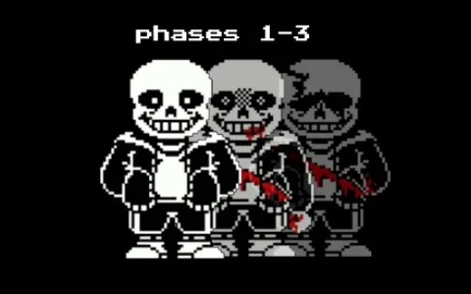 [ 各种版本的 最后一口气 全阶段 ]Undertale last breath phases 1-3_哔哩哔哩_bilibili
