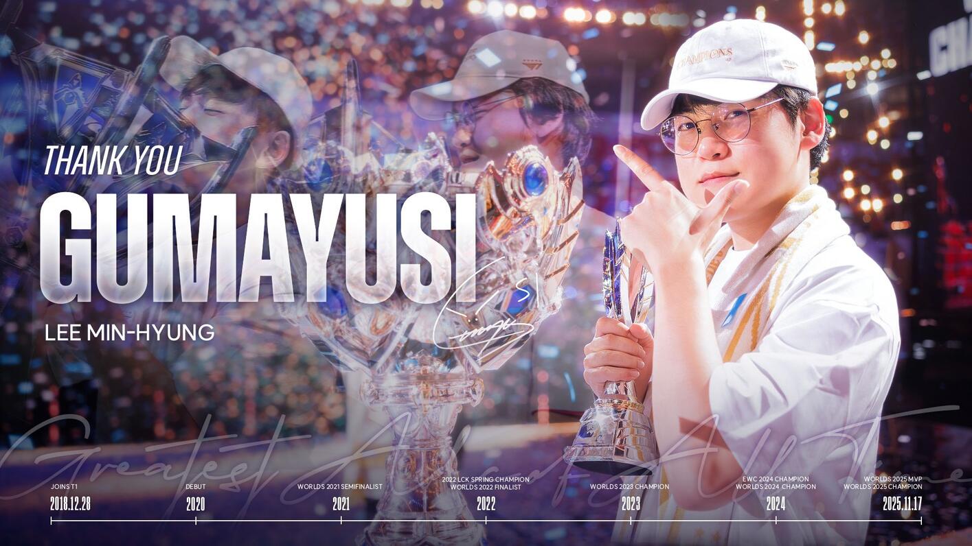 THANK YOU, LEE 'GUMAYUSI' MIN-HYUNG - 哔哩哔哩