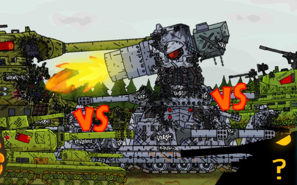 【坦克动画】KT-44B再战卡尔-44（生肉）-KV-44L5-光谱仪-KV-44L5-光谱仪-哔哩哔哩视频