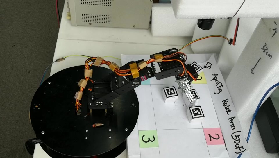 OpenMV机械臂AprilTag识别与物块抓取_哔哩哔哩_bilibili