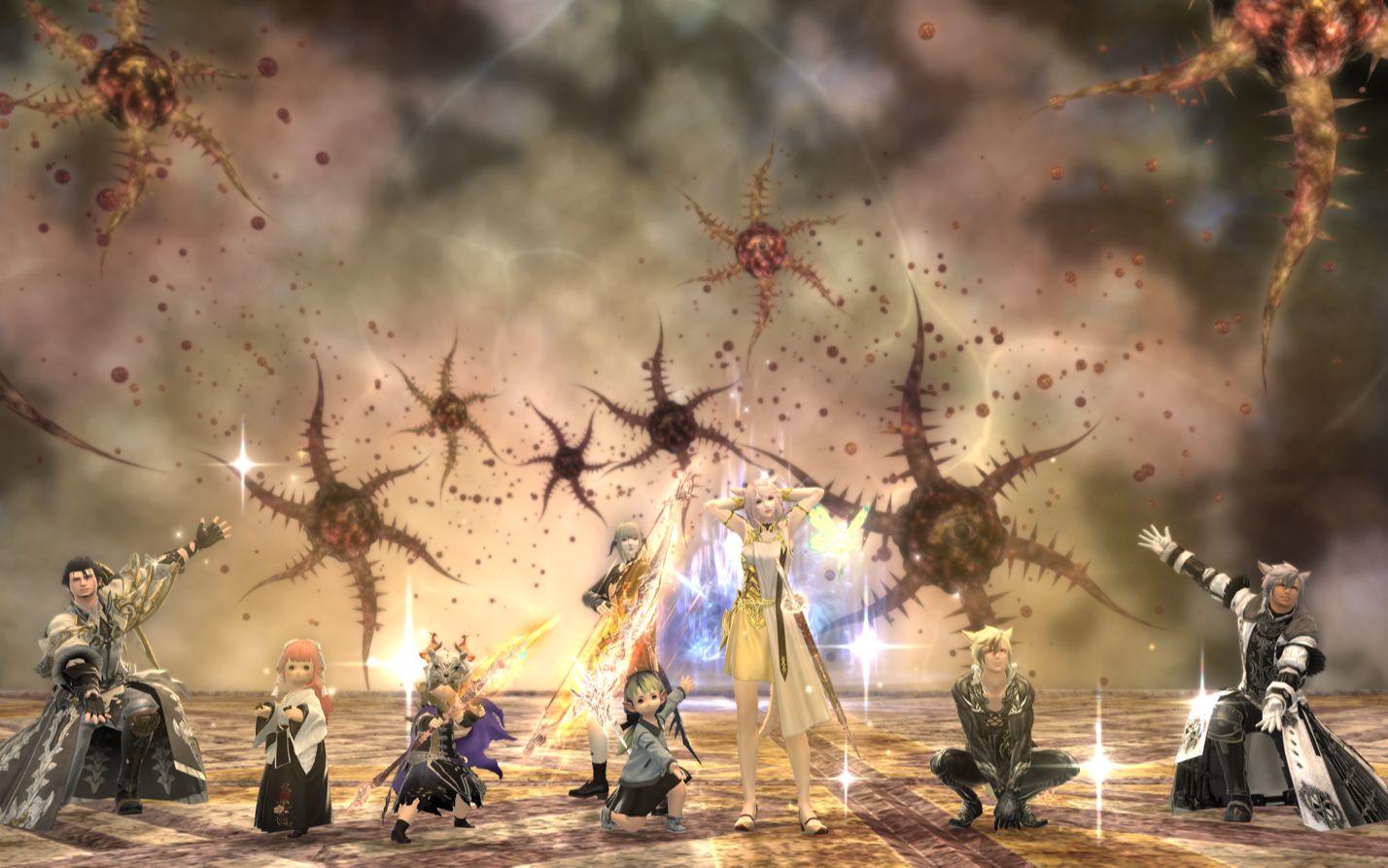 FF14国际服-炼狱之章P8S本体-舞者