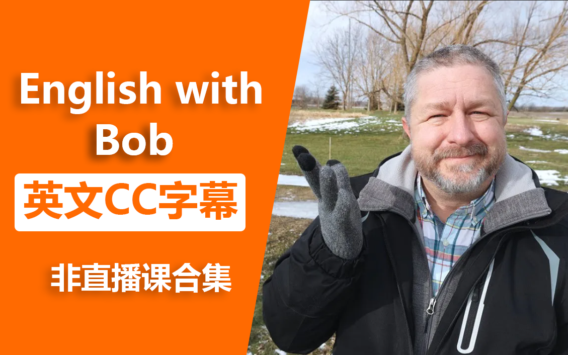 Learn English with Bob the Canadian 非直播课合集-bili就这样了-默认收藏夹-哔哩哔哩视频