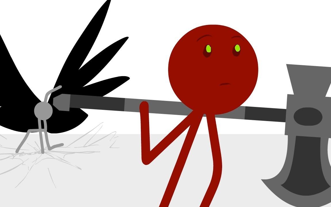 【火柴人】原来是梦？！ Omni vs Max (OMNIDAD)-火柴人HyunsDojo-火柴人HyunsDojo-哔哩哔哩视频