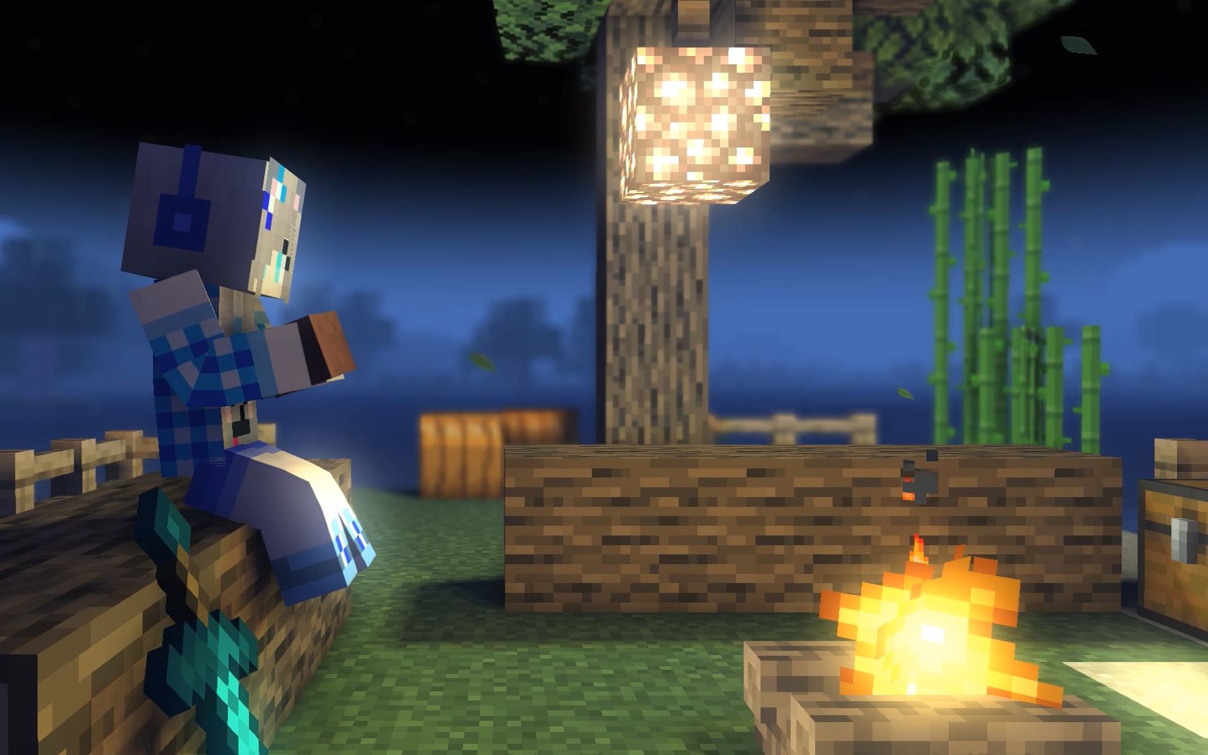 MC动画 - 旅行路上的战斗插曲_哔哩哔哩_bilibili