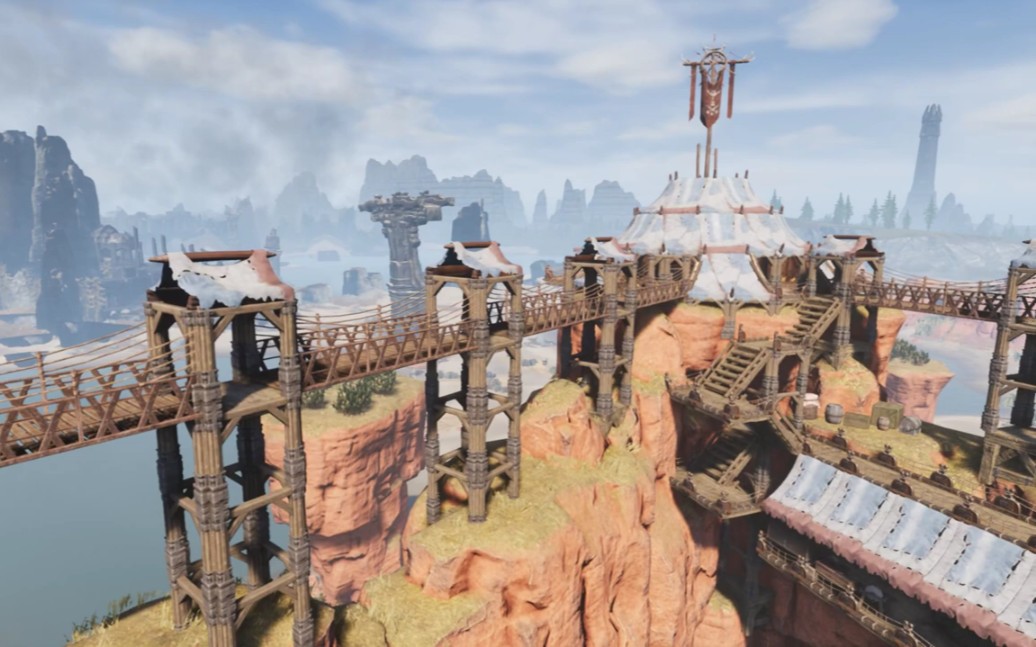 流放者柯南-建立一个山区营地(西普塔岛)CONAN EXILES._哔哩哔哩_bilibili